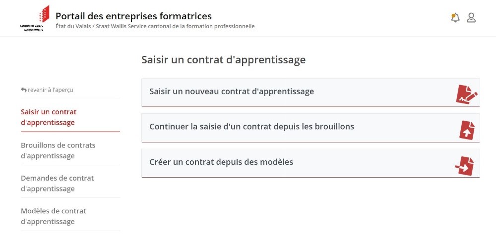Lehrbetriebsportal - - vs.ch